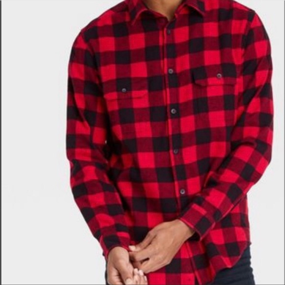 Goodfellow & Co | Shirts | Nwt Goodfellow Co Buffalo Plaid Flannel ...